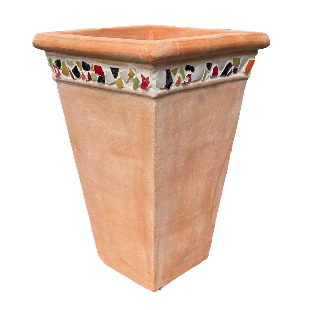 Tall Square Clay – PotteryMfg