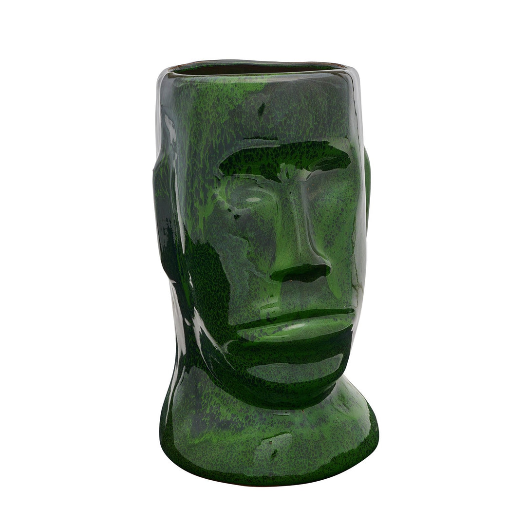 decorative tiki head pot – PotteryMfg
